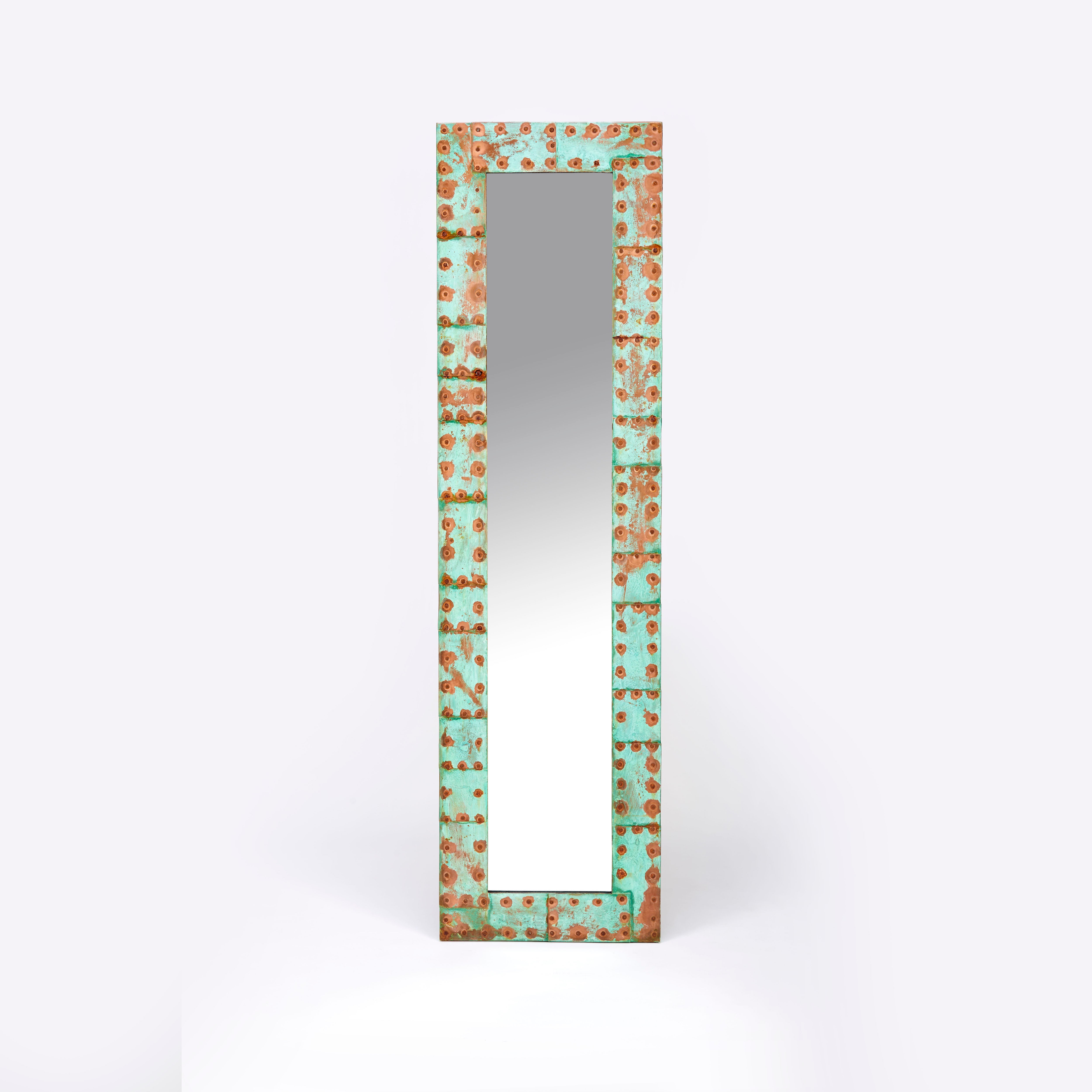 Verdi Patchwork Mirror 15x55 – JATEX International